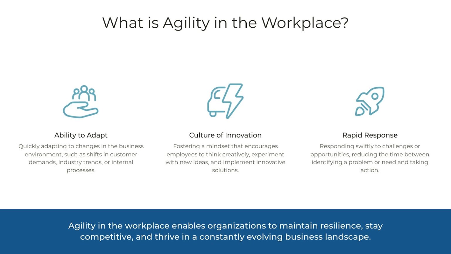 Why Agility Skills in the Workplace Are Essential for Growth?