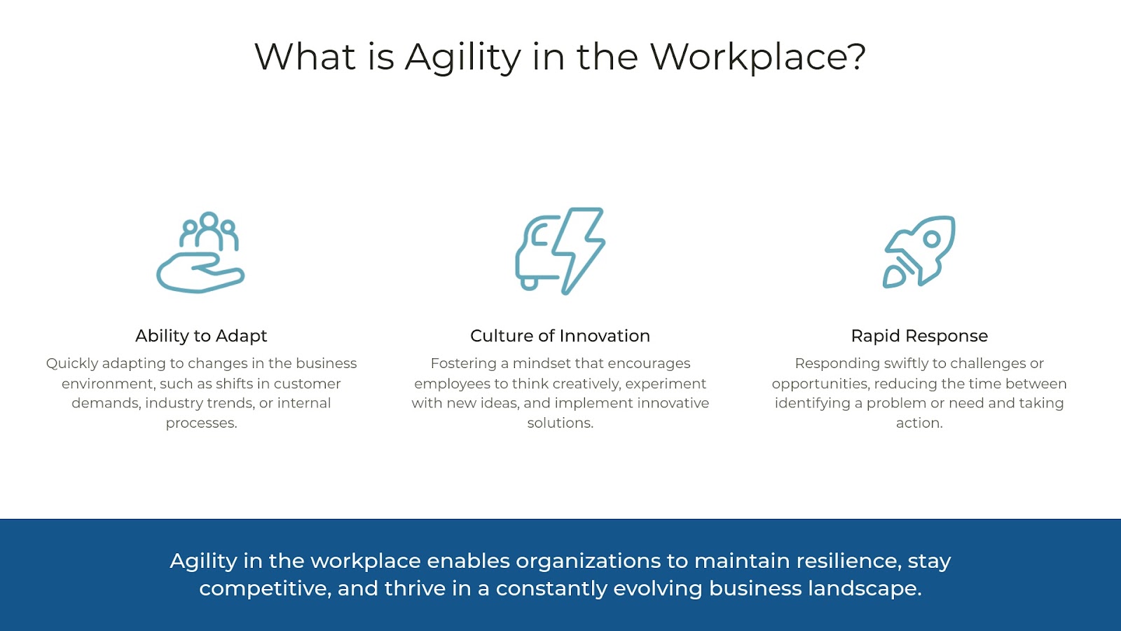 Why Agility Skills in the Workplace Are Essential for Growth?